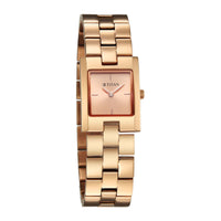 Titan Eminence Quartz Analog Rose Gold Dial Rose Gold Strap Watch For